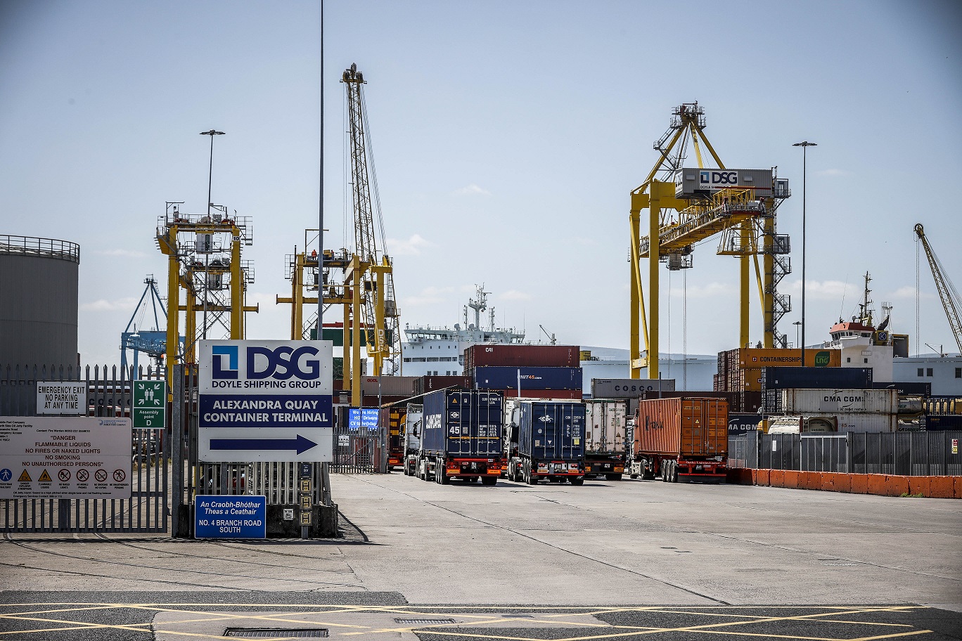 Doyle Shipping Group Access Control Card Online Application - Dublin Port