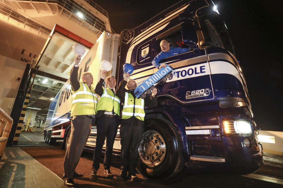 Dublin Port announces 1 million Ro-Ro Freight Units in 2018 - Dublin Port